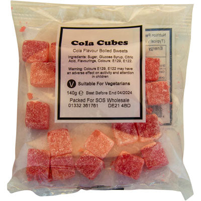 Bumper Bags Kola Cubes 140g - Little taste of home