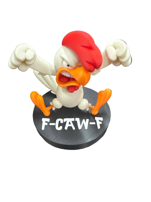 Crazy Chicken waving arms - Little taste of home