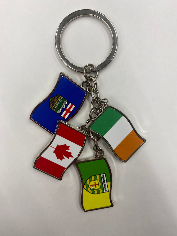 Key Chain - Flags customizable - Little taste of home