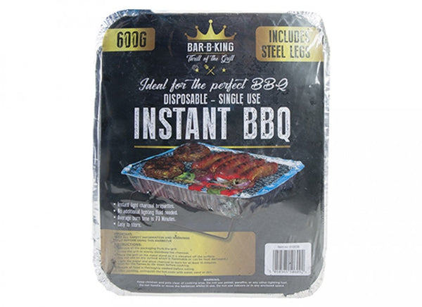 Instant disposable BBQ 600g - Little taste of home