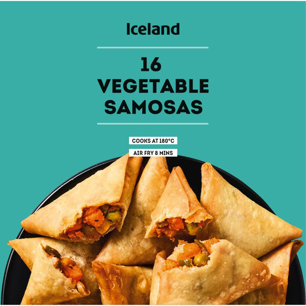 Iceland Vegetable Samosas 240g FROZEN - Little taste of home