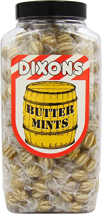 Dixons Butter Mints Jar per 100g - Little taste of home