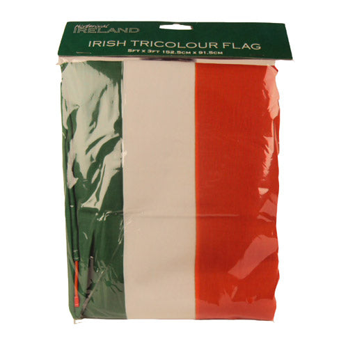Ireland Tricolour Flag 5ft x 3ft - Little taste of home